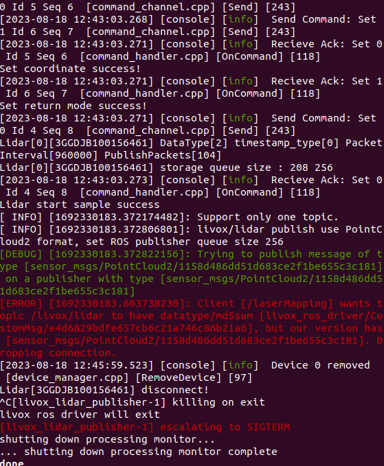 fast_lio /lasermapping client error #livox_ros_driver/CustomMsg · Issue #157 · Livox-SDK/livox ...