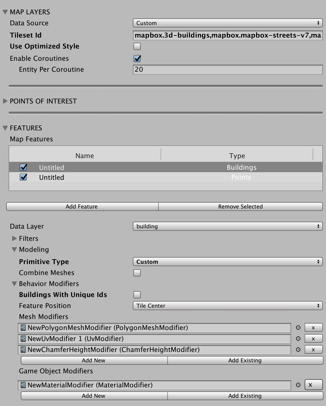 ChamferHeightModifier Bug · Issue #1590 · mapbox/mapbox-unity-sdk · GitHub