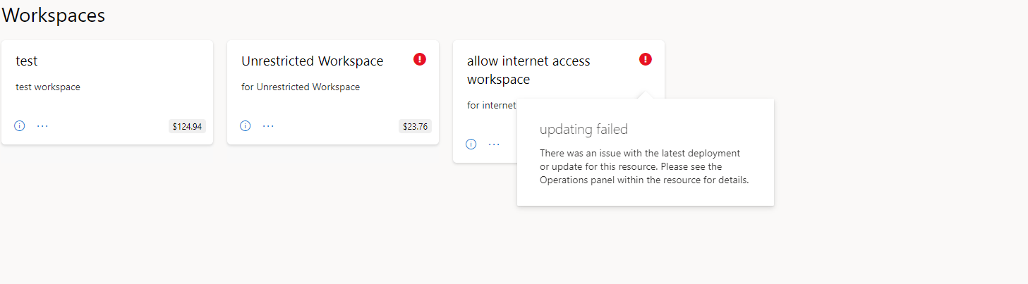 deployment Field of both work-spaces (unrestricted & airlock import review workspaces) · Issue ...