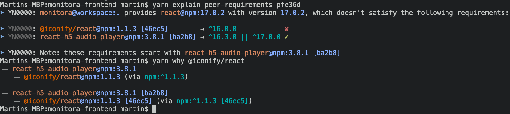 Upgrade Iconify React For React 17 Support · Issue 138 · Lhz516 React