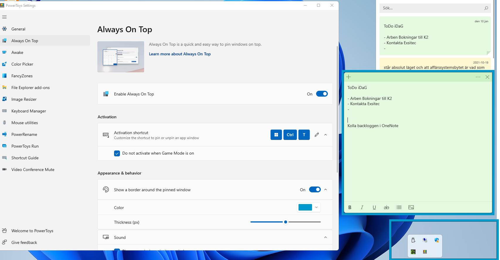 Blue Square No Program Active · Issue 15501 · Microsoftpowertoys · Github