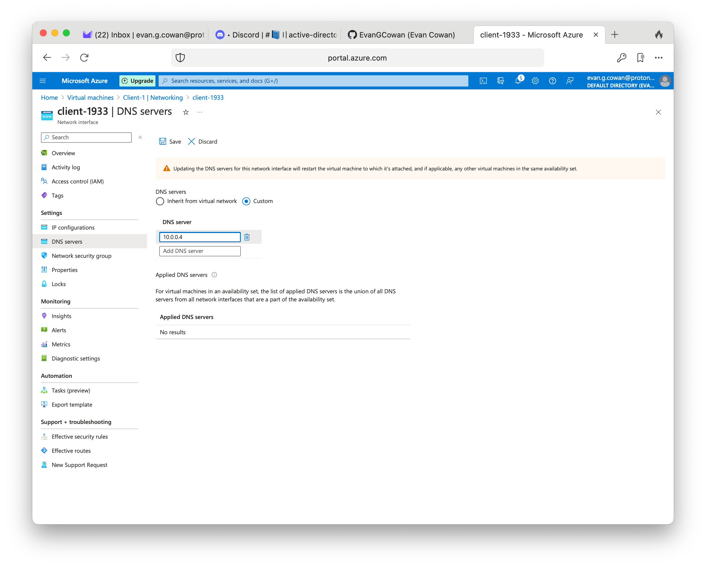 GitHub - EvanGCowan/configure-ad