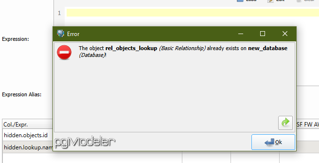 Creating view with same name as table in different schema error · Issue ...