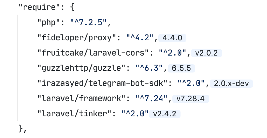 Target class [telegram] does not exist. · Issue #799 · irazasyed/telegram-bot-sdk · GitHub