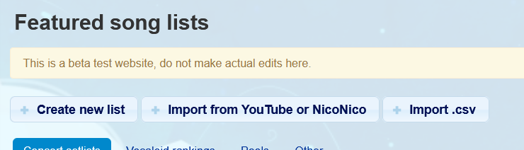 Importing .csv files as songlists · Issue #1315 · VocaDB/vocadb · GitHub