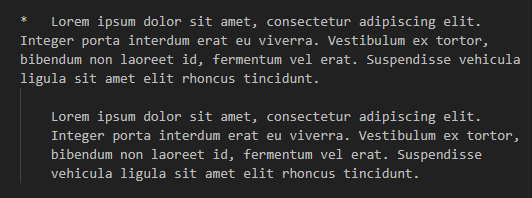 Markdown list item word-wrap hanging indent · Issue #167314 · microsoft/vscode · GitHub