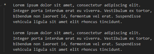 Markdown list item word-wrap hanging indent · Issue #167314 · microsoft/vscode · GitHub