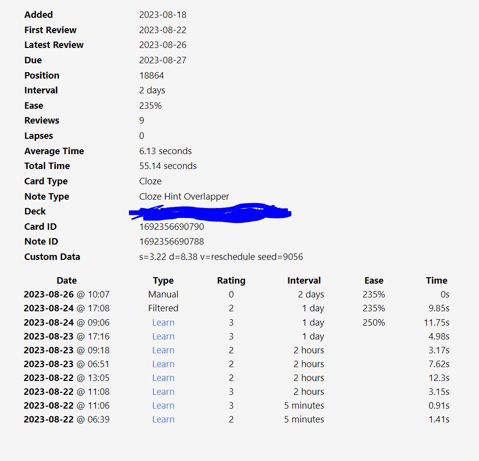 [BUG] Cards of same note show in succession during review · Issue #205 · open-spaced-repetition ...