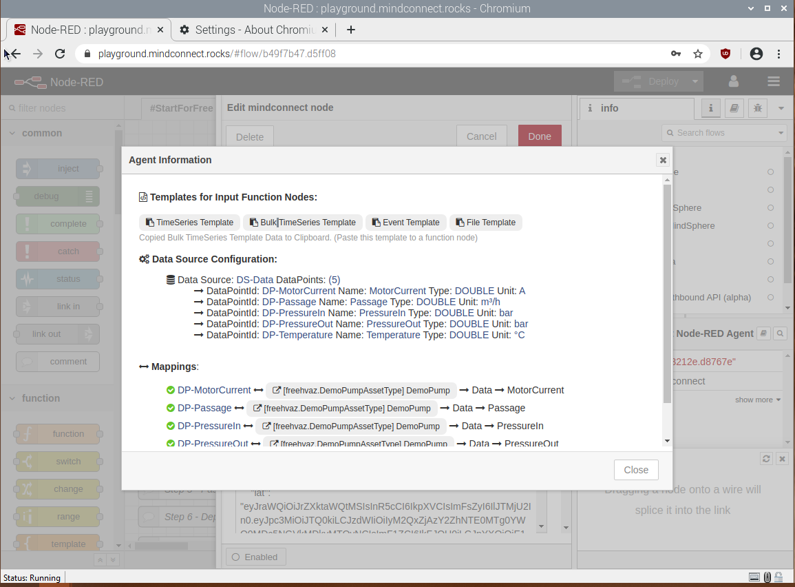 Installed node will not show up in Node pallet when using Raspberry Chromium web browser · Issue ...