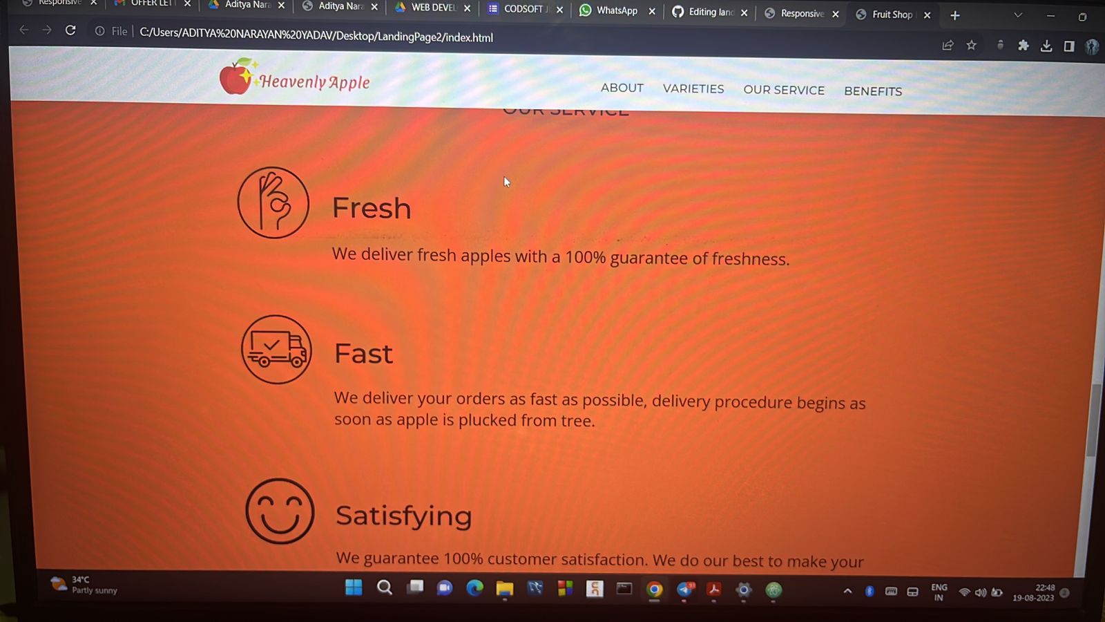 GitHub - Umangpant/landingpage: Codsoft