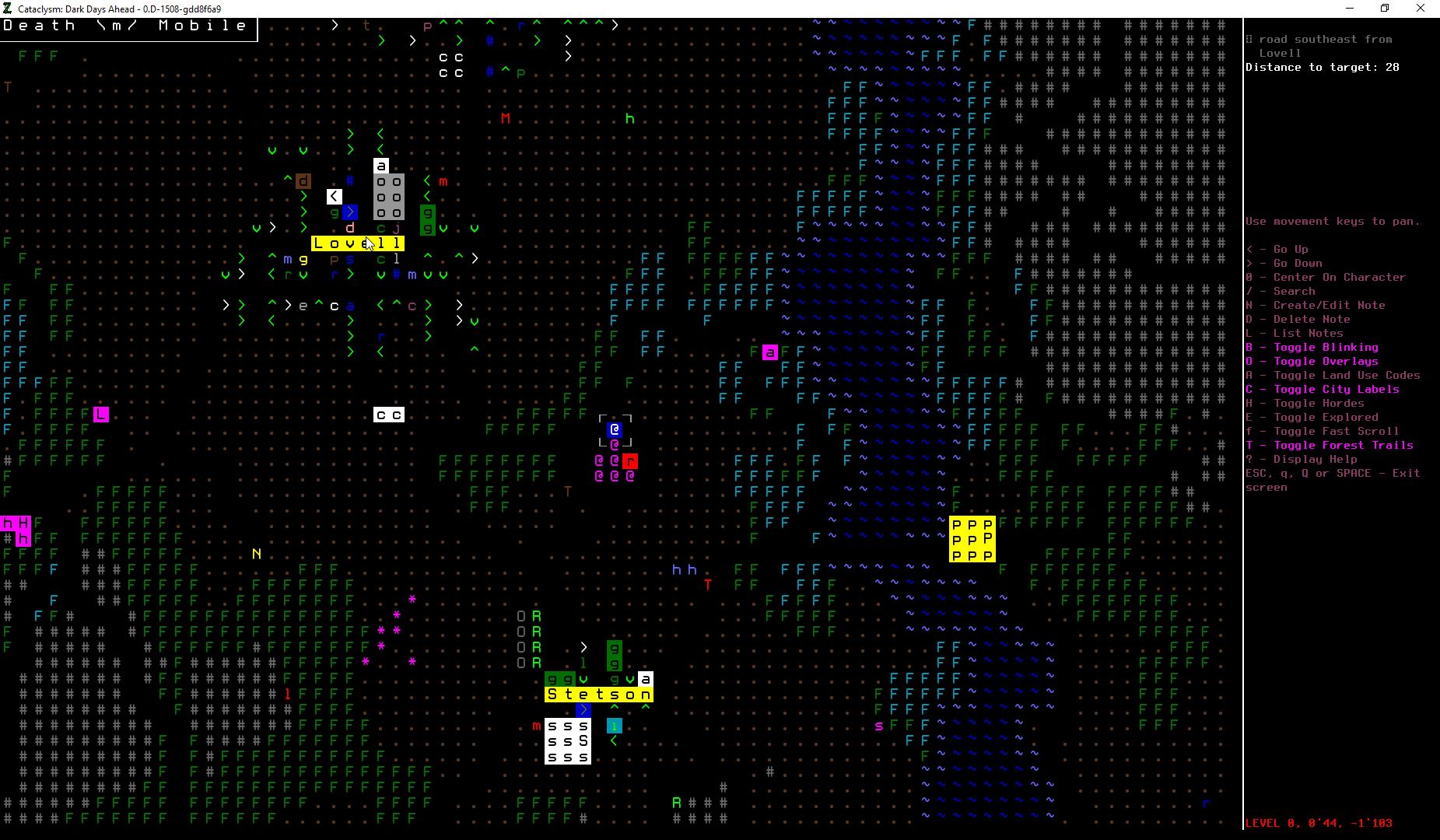 Roads don't render with non-default font on overmap · Issue #29350 · CleverRaven/Cataclysm-DDA ...