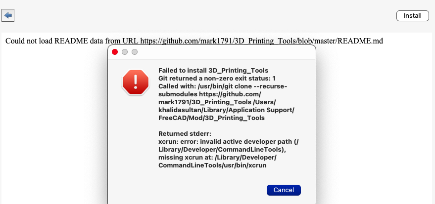 addon manager: cannot get any package README.md from github · Issue #10276 · FreeCAD/FreeCAD ...