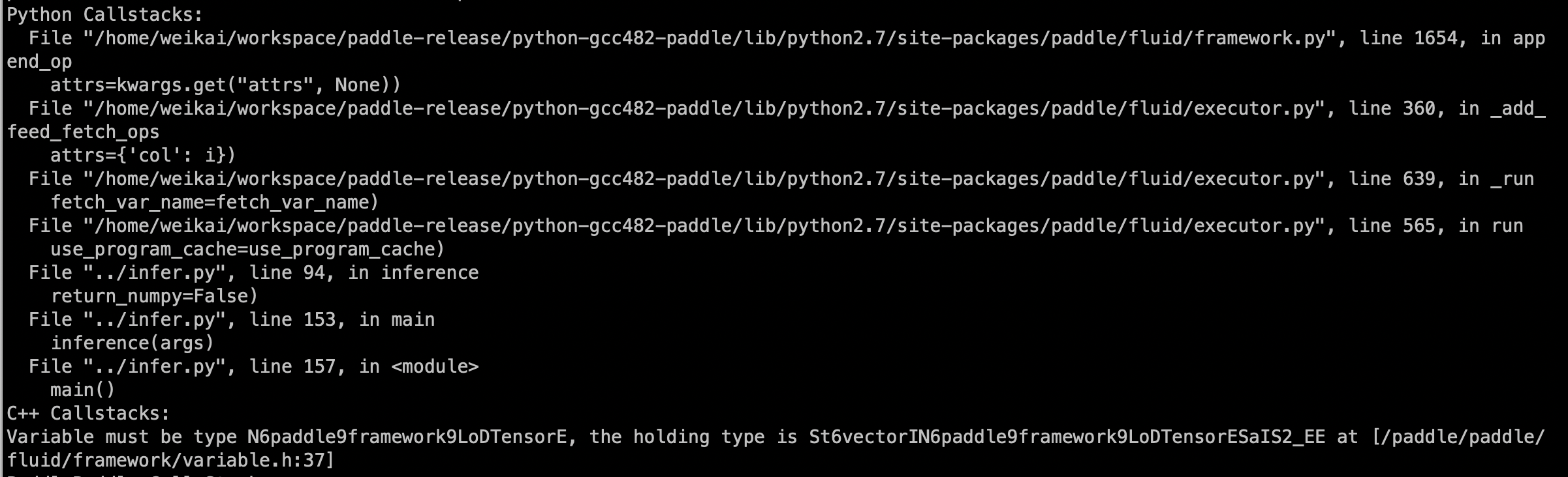 如何fetch rnn的state_array？ · Issue #19664 · PaddlePaddle/Paddle · GitHub