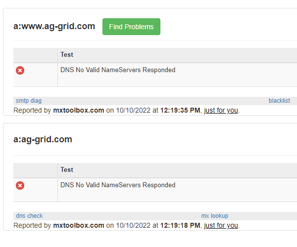 Documentation or Website isn't working! · Issue #5663 · ag-grid/ag-grid · GitHub