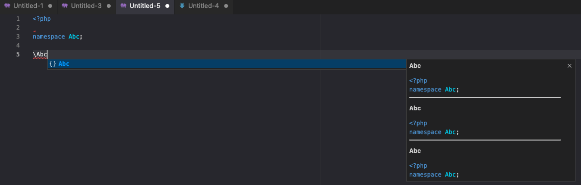 Namespace Suggestion Details are Duplicated · Issue #2240 · bmewburn ...