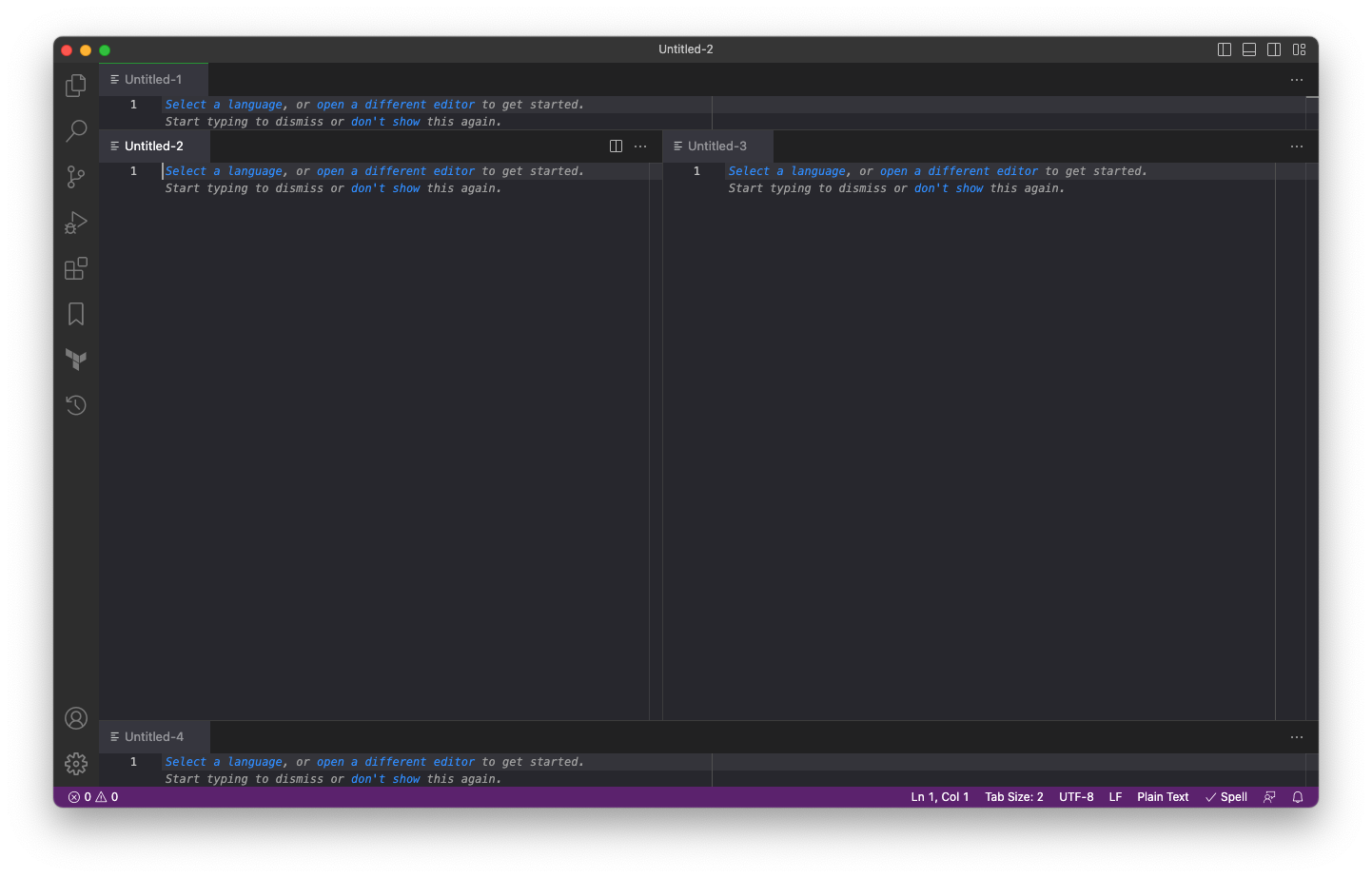 Add "Reset Editor Group Widths" Command · Issue #174764 · microsoft/vscode · GitHub
