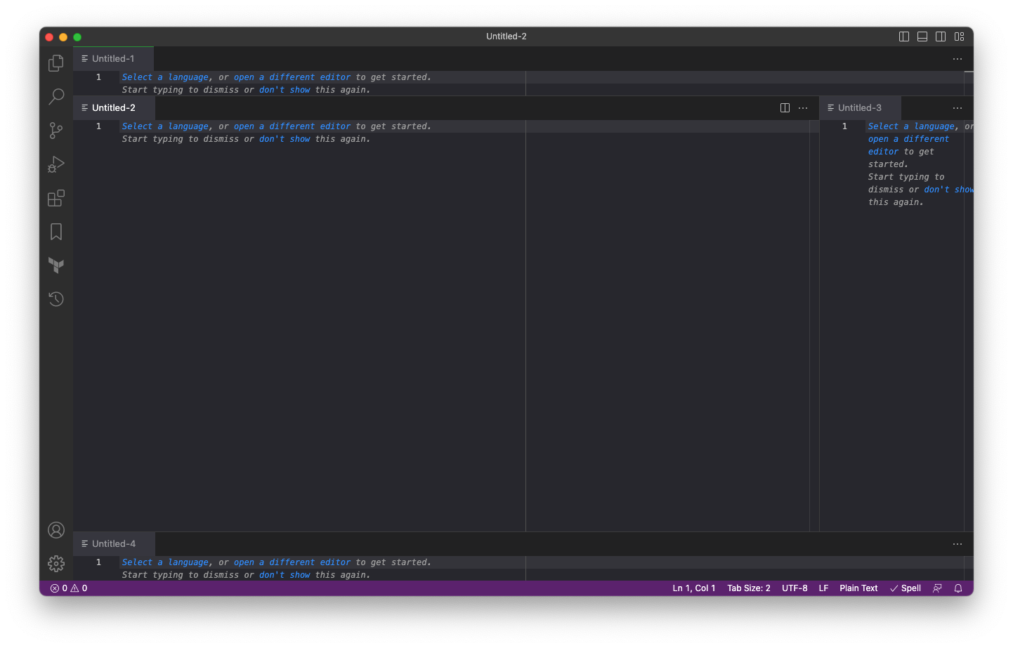 Add "Reset Editor Group Widths" Command · Issue #174764 · microsoft/vscode · GitHub
