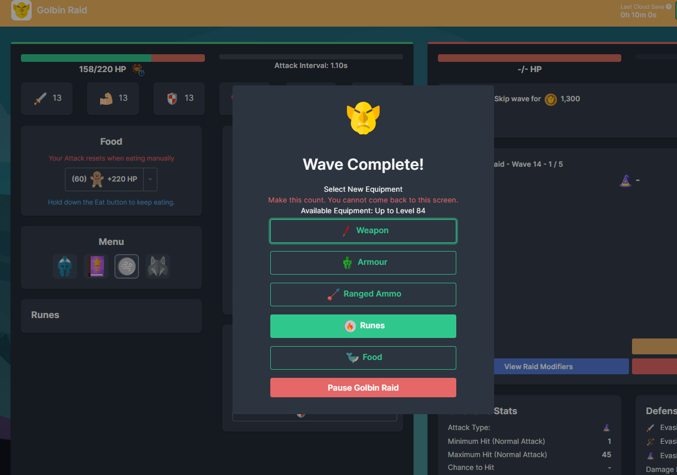 Invisible Runes Golbin Raid Visual Bug · Issue 3537 · Melvoridle · Github 3965