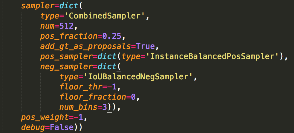 Settings of LibraRCNN · Issue #1743 · open-mmlab/mmdetection · GitHub