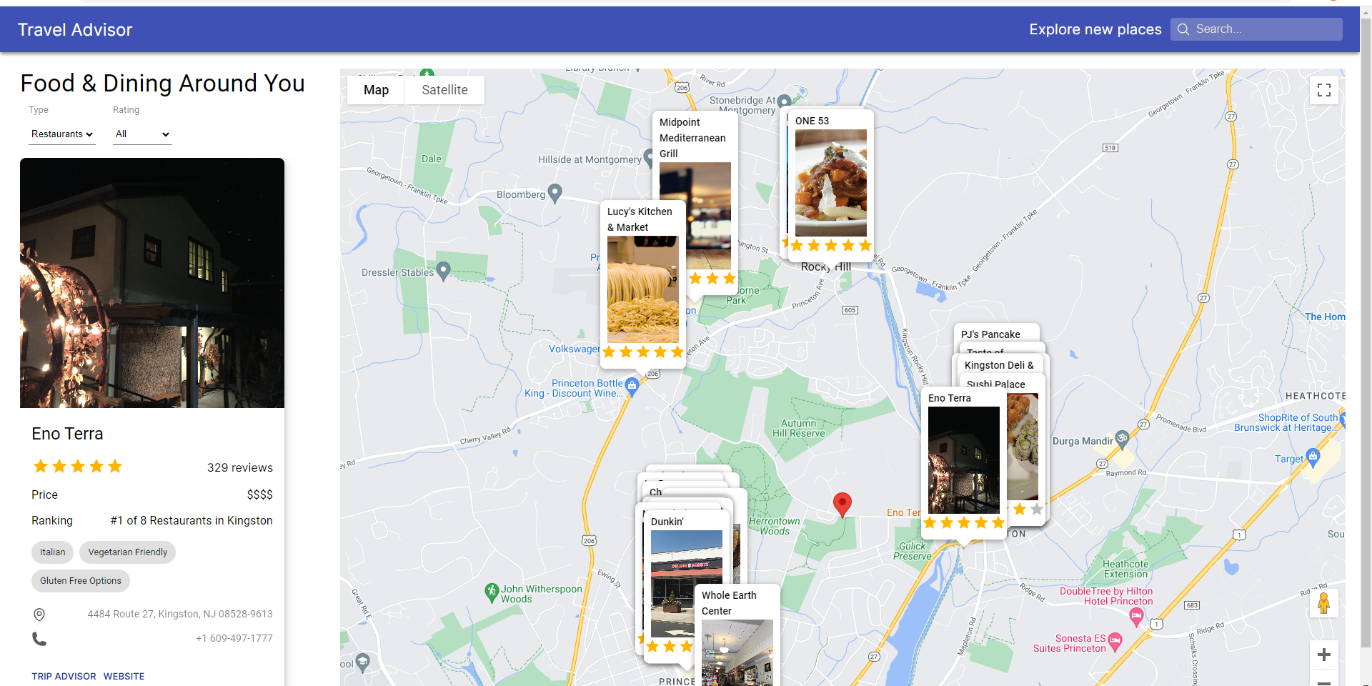 GitHub - reactIsWhack/travel-advisor: Used React to show user what restaurants, hotels, and ...