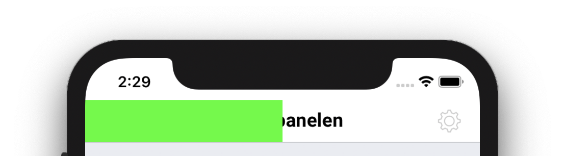 Ios Custom Topbar Component Renders Before Title And Buttons · Issue 5335 · Wixreact Native 