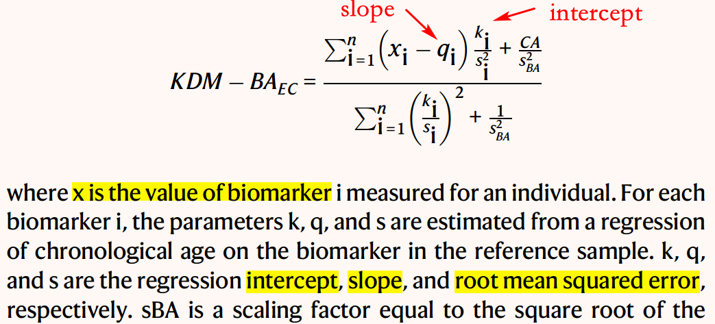 Inconsistency in KDM-BA between code and formula · Issue #16 · dayoonkwon/BioAge · GitHub