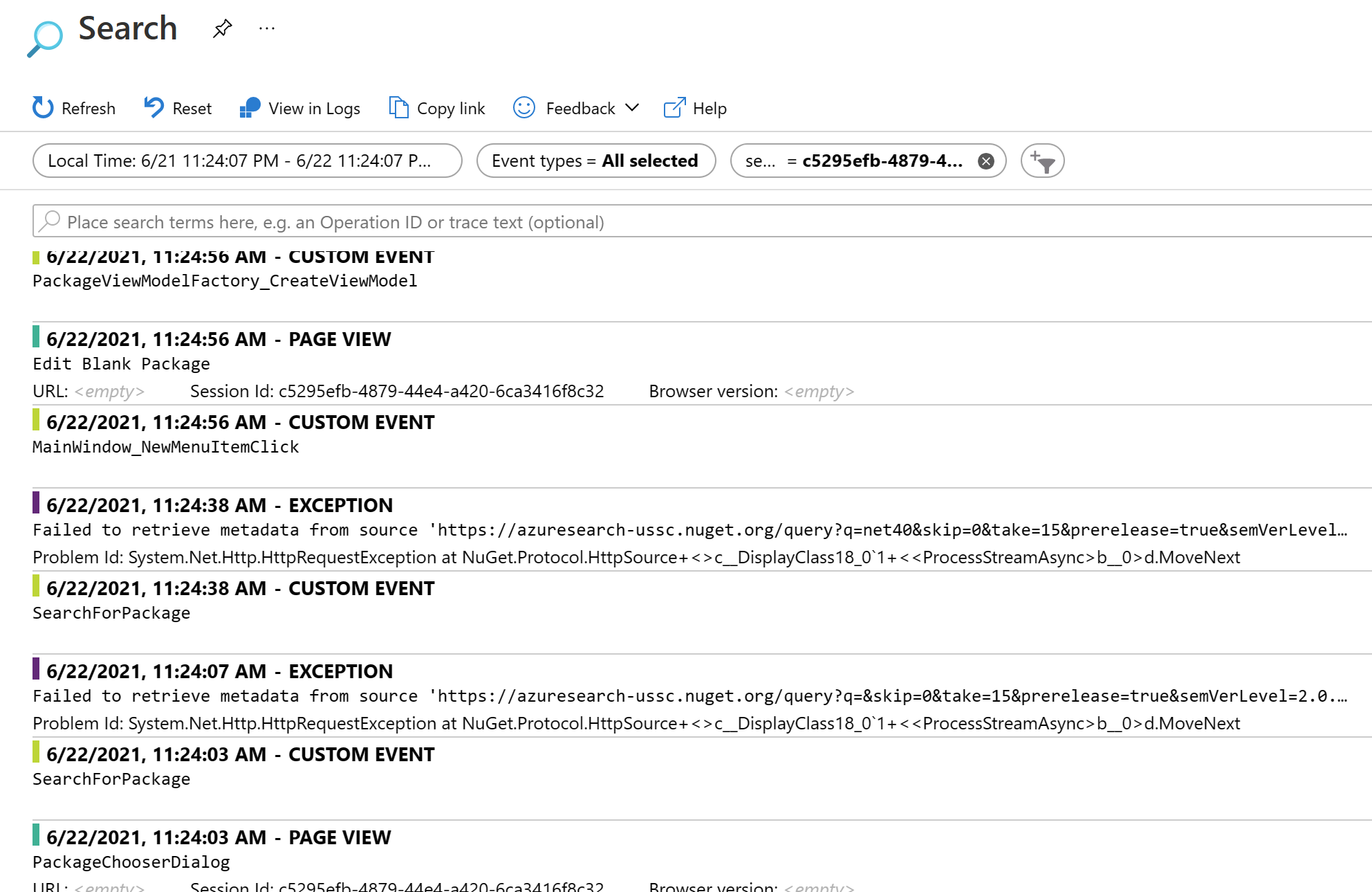 Auth issue / throttling on search? · Issue #8653 · NuGet/NuGetGallery · GitHub