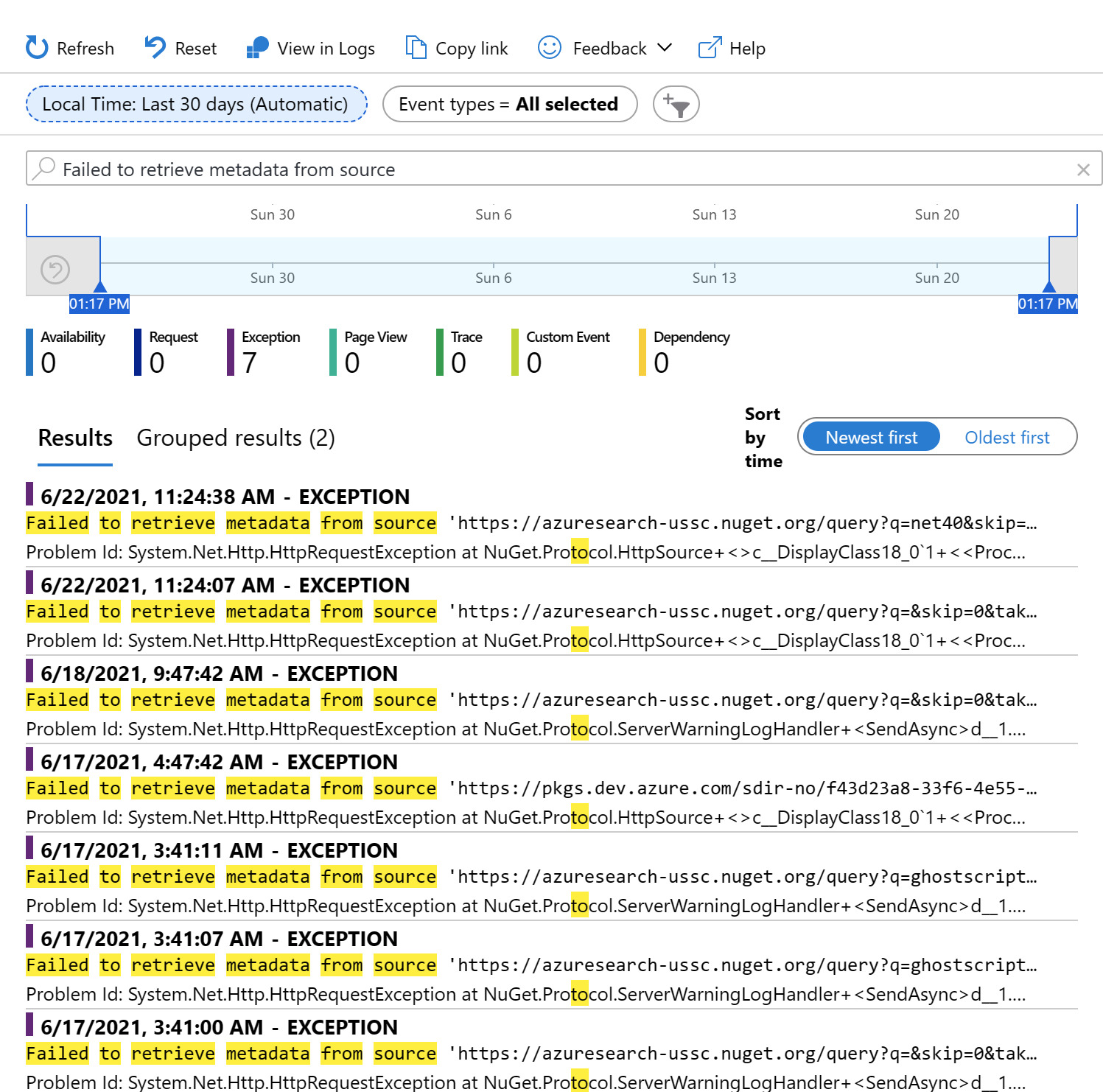 Auth issue / throttling on search? · Issue #8653 · NuGet/NuGetGallery · GitHub