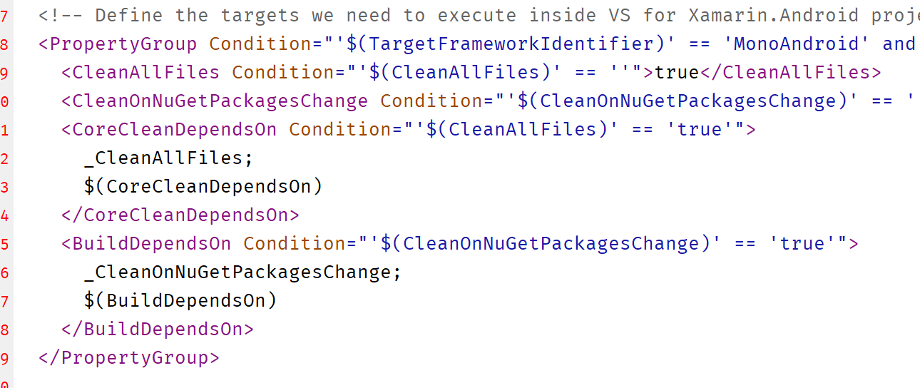 Missing semi-colon in CoreCleanDependsOn · Issue #2387 · dotnet/sdk · GitHub