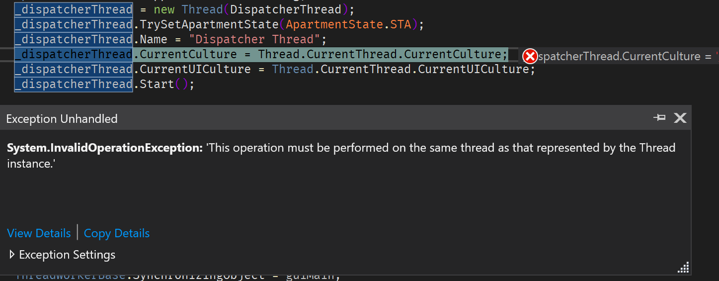 Cannot set thread culture before start · Issue #27946 · dotnet/runtime · GitHub