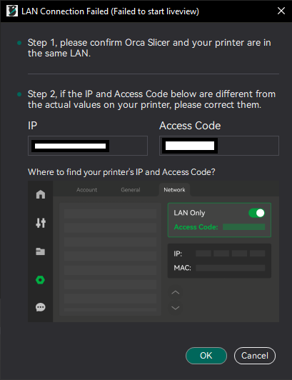 LAN Liveview does not work · Issue #2049 · SoftFever/OrcaSlicer · GitHub