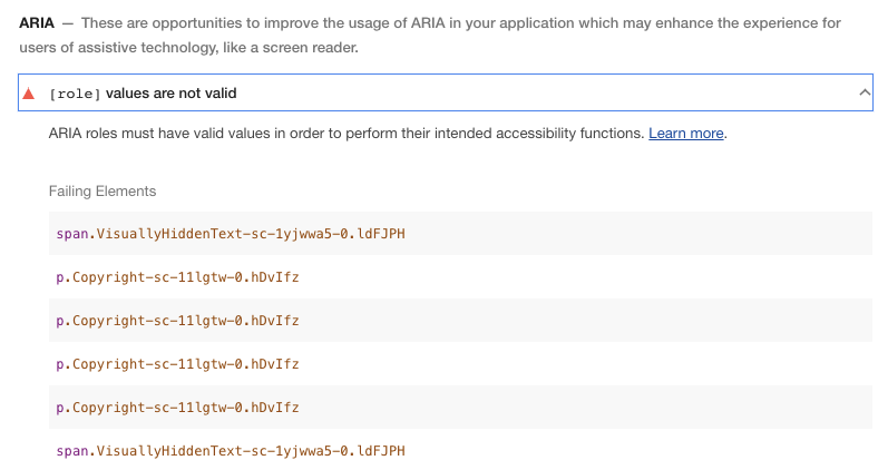[STY Post Live] LH report shows improper use of "role=text" · Issue #6705 · bbc/simorgh · GitHub