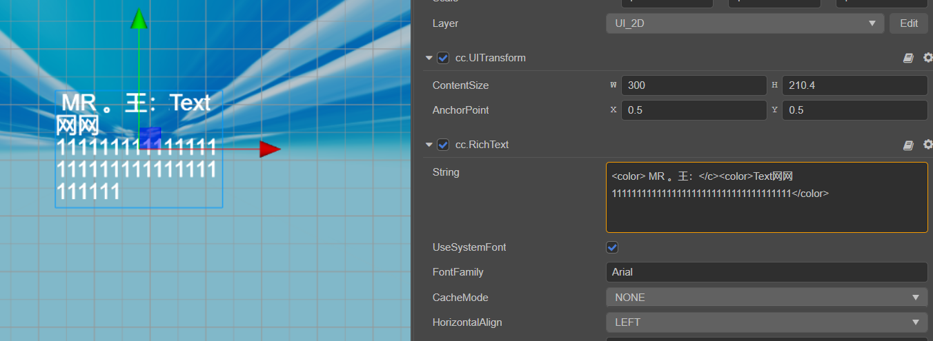 富文本richtext在文字、数字字母混用的情况下，换行显示异常 · Issue #8951 · cocos/cocos-engine · GitHub