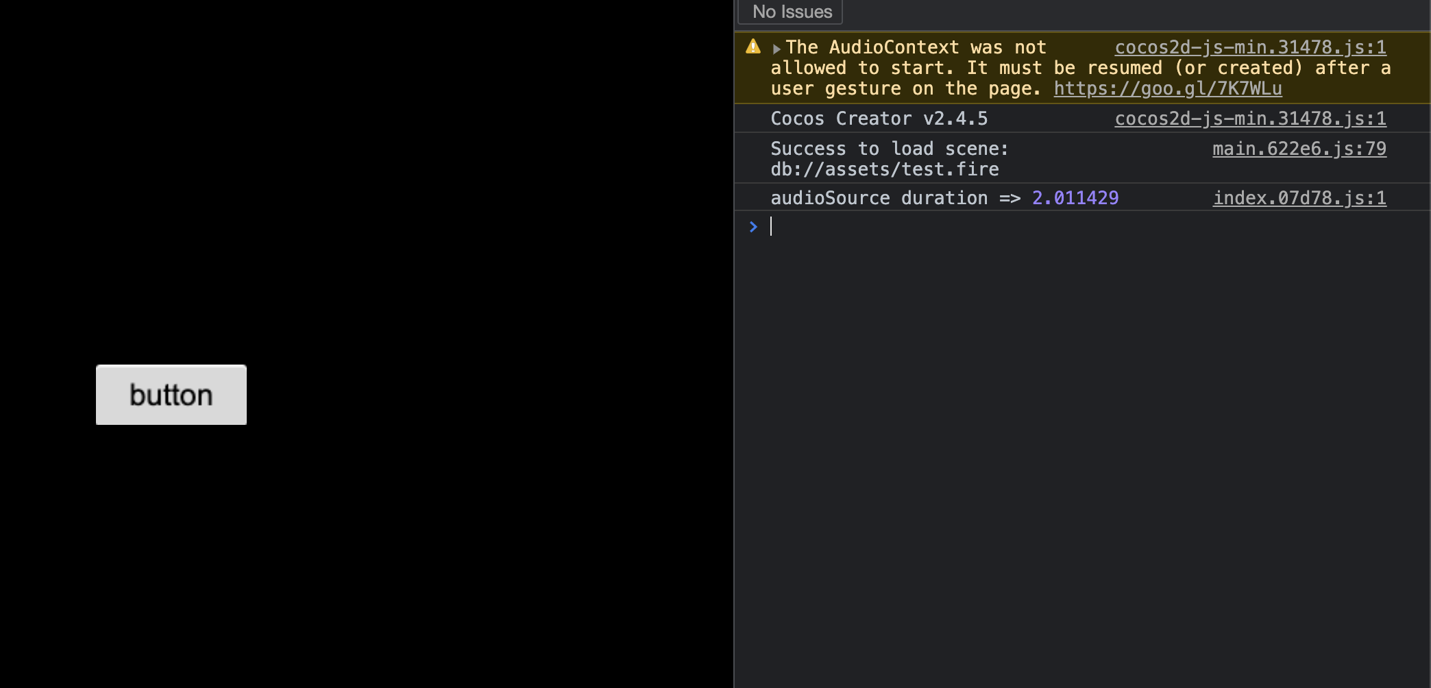 Audioclip Duration · Issue 5314 · Cocoscocos Engine · Github