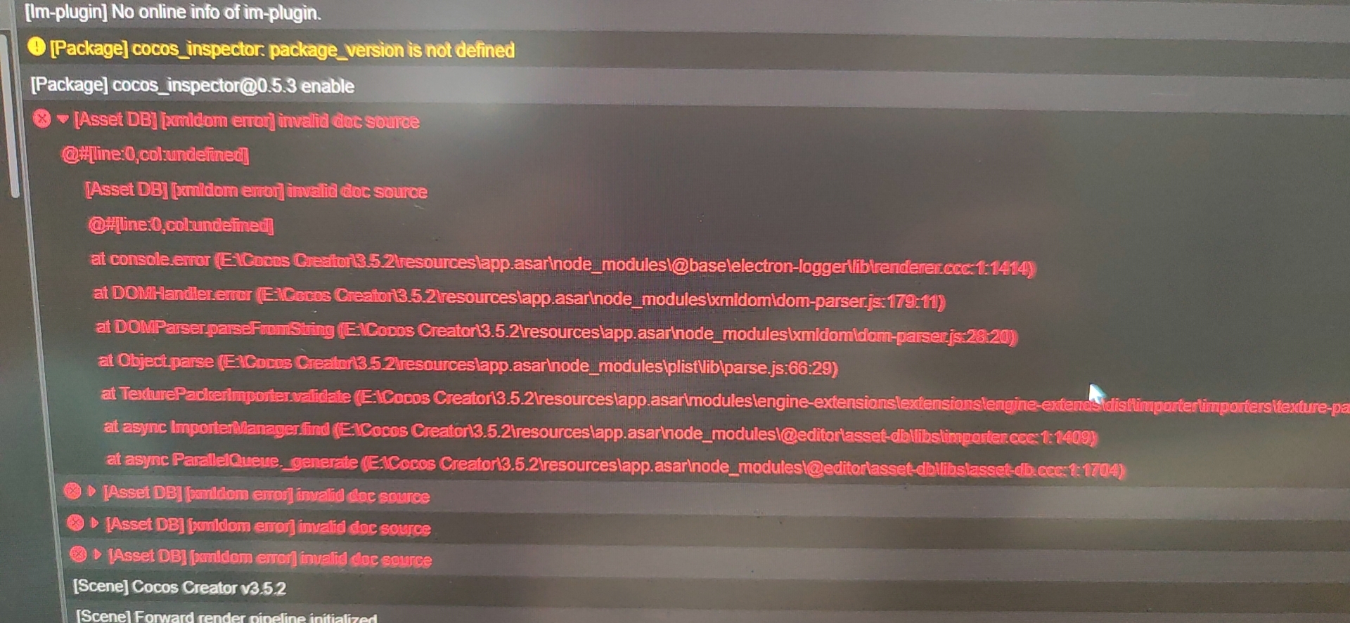 352 Xml Error Problem · Issue 12177 · Cocoscocos Engine · Github 0550