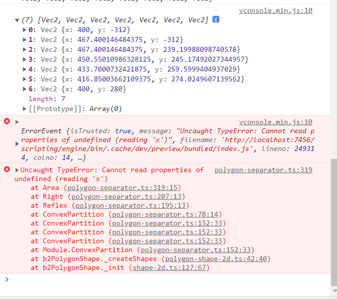 Physicspolygoncollider On 3x Reports An Error · Issue 13190 · Cocoscocos Engine · Github 