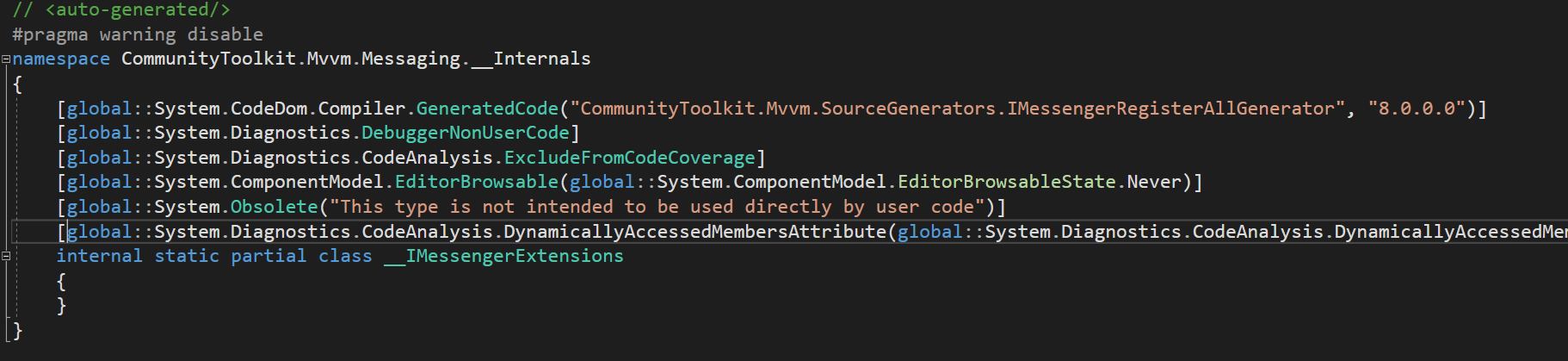Build fails when using WeakReferenceMessenger in .NET 5 project · Issue #455 · CommunityToolkit ...
