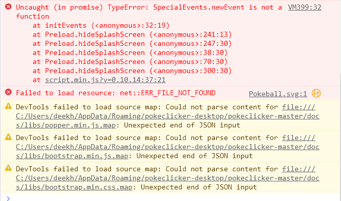 PokeClicker update v.0.10.14. broke some scripts · Issue #342 · Ephenia/Pokeclicker-Scripts · GitHub