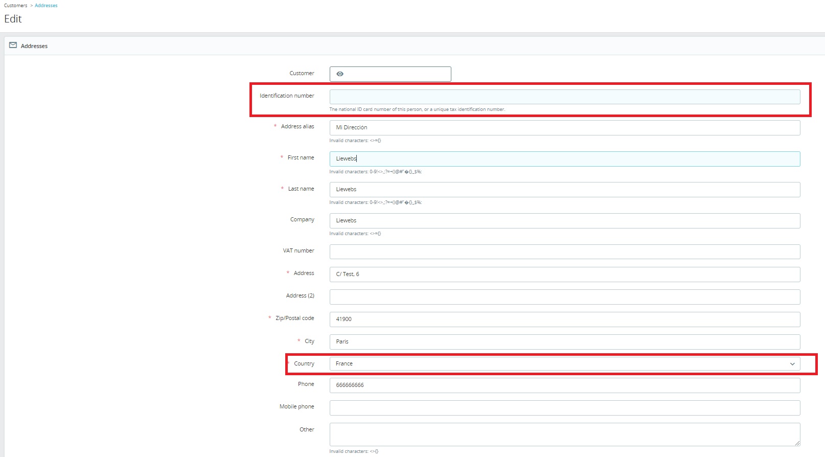 BUG displaying "dni" field in address form which country has not dni field set · Issue #30450 ...