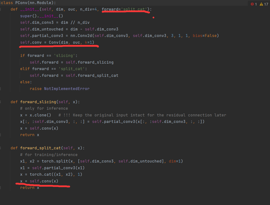 pconv+pwconv · Issue #52 · JierunChen/FasterNet · GitHub