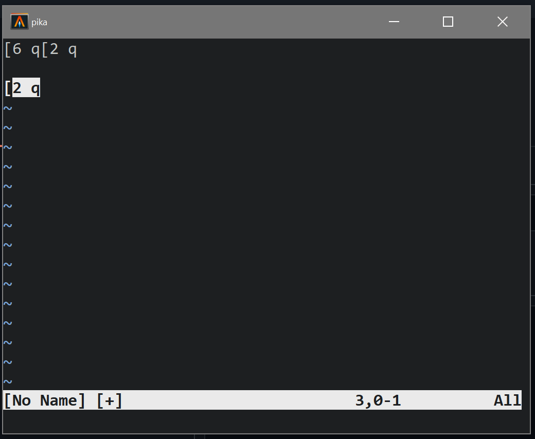 "Garbage characters" on current line in vim/nvim · Issue #5426 · alacritty/alacritty · GitHub