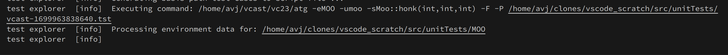 ATG is broken when dealing with parameterisation · Issue #45 · vectorgrp/vector-vscode-vcast ...