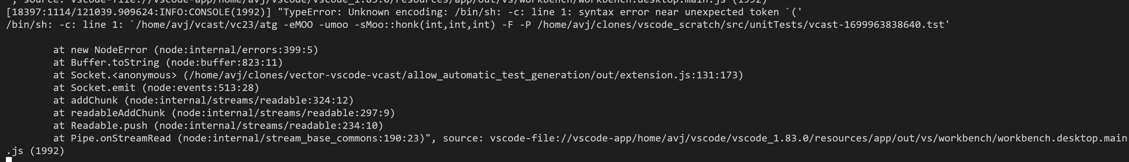 ATG is broken when dealing with parameterisation · Issue #45 · vectorgrp/vector-vscode-vcast ...