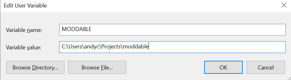 Mcconfig Alert Moddable Variable Not Found Manifest Not Found · Issue 478 · Moddable