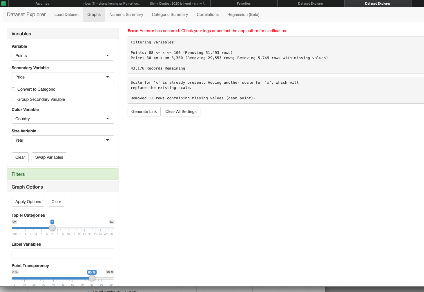 Error with Scatterplot when applying size variable · Issue #52 · shane-kercheval/shiny-explore ...