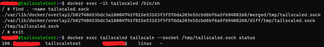 Change default socket path in containers · Issue #6849 · tailscale/tailscale · GitHub