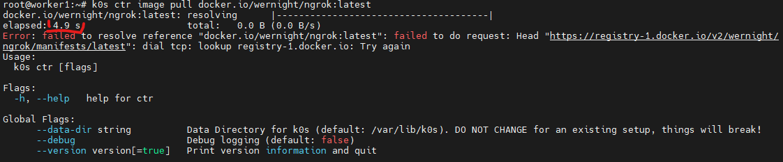 pulling image quay.io/k0sproject/cni-node:0.1.0 not work · Issue #1415 · k0sproject/k0s · GitHub