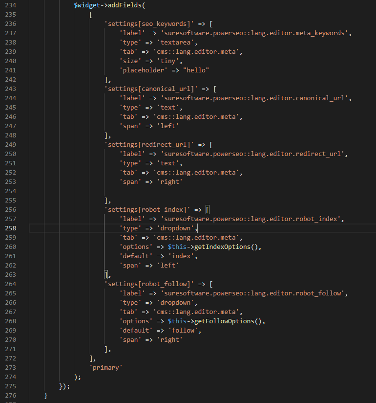 how to extend the page settings in the CMS section? · Issue #5611 ...
