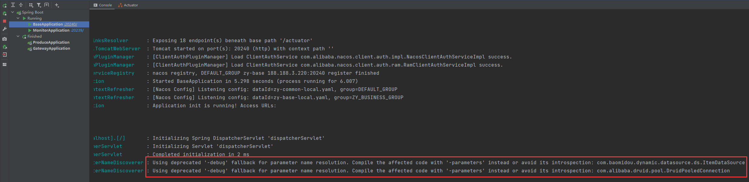 “Configuration Properties”issues by com.baomidou.dynamic.datasource.ds ...