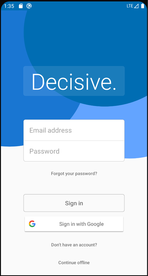GitHub - baileytye/Capstone-Project-Decisive: Capstone Project for Udacity Android Nanodegree